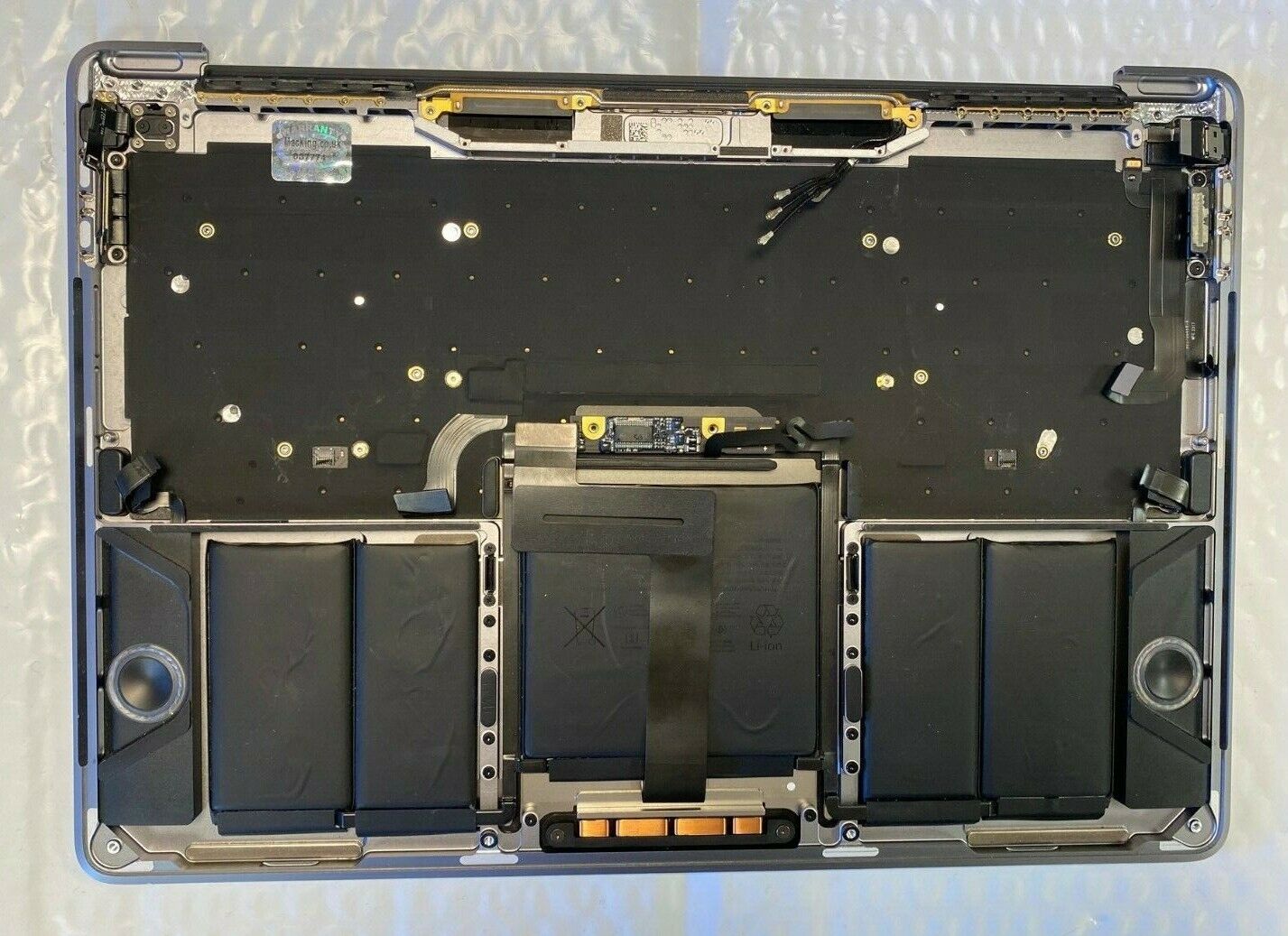 Apple MacBook Pro 13" A1989 2019 Topcase Space Grey Keyboard Touchbar ...