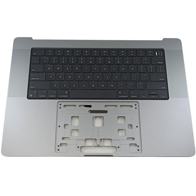Apple MacBook Pro A2485 Top Case & Keyboard Space Grey 661-21974 UK IS ...